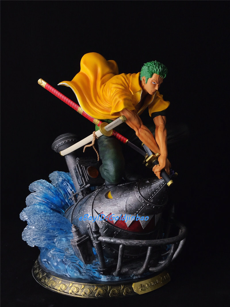 One Piece Roronoa Zoro Statue Painted Model Rashōmon Anime Resin GK In ...