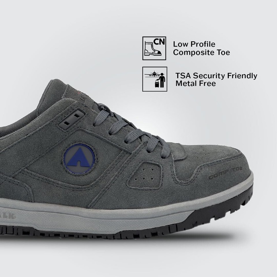 Airwalk Mongo Low Top Composite Toe Men’s Industrial Work Shoes ...