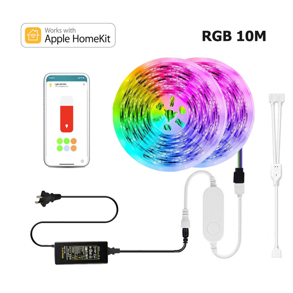 1-10M Homekit WiFi RGB LED Strip 5050 Flexible Dimmable Light Siri ...