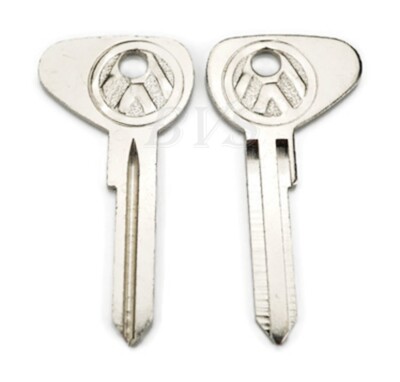 2x VW BLANK KEYS For VOLKSWAGEN BEETLE & KARMANN GHIA 1966 -1970 ...