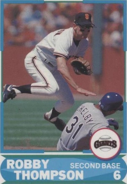 1988 Score - Rack Pack Young Superstars #28 Robby Thompson for sale ...