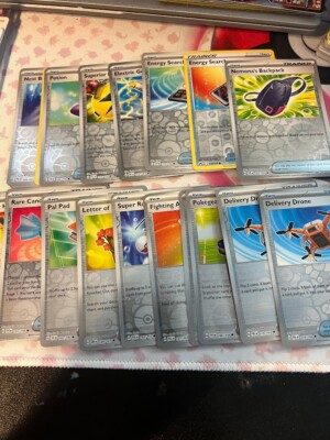 Pokemon TCG Assorted Reverse Holo Item Uncommon NM Pick Your Card | eBay