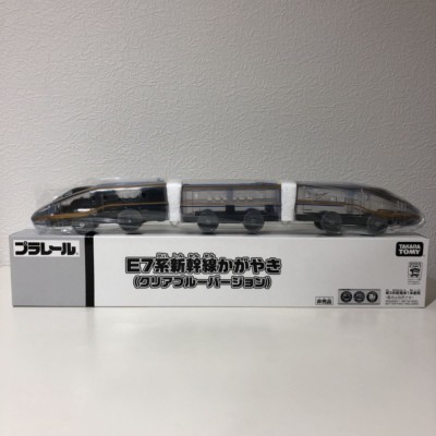 NEW Takara Tomy original PLARAIL E7 SHINKANSEN KAGAYAKI Clear ver. Limited Rare! | eBay