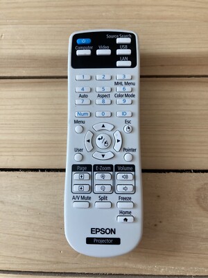 OEM Epson Projector Remote Control. | eBay