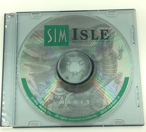 Vintage SimIsle Missions In The Rainforest Sim Isle PC Windows 1995 | eBay