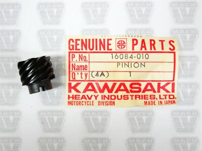 Kawasaki NOS NEW 16084-010 Oil Pump Pinion H1 H2 KH KH500 Mach IV Mach ...