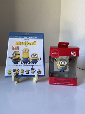 Minions (Blu-ray-DVD Digital 2 Disc Set) 2016 Sealed Minion Christmas ...
