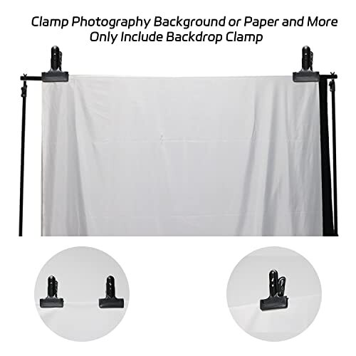 Backdrop Clips Metal Spring Clamps Heavy Duty Photography Background ...