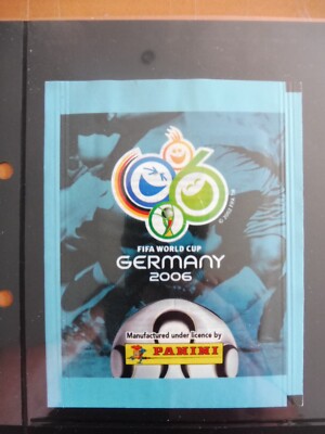 RARE 1 POCHETTE PANINI GERMANY 2006 -ACHAT 1 PAQUET NEUF - COLLECTOR ...