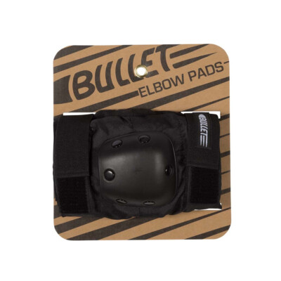 Bullet Skateboard Elbow Pads Black | eBay