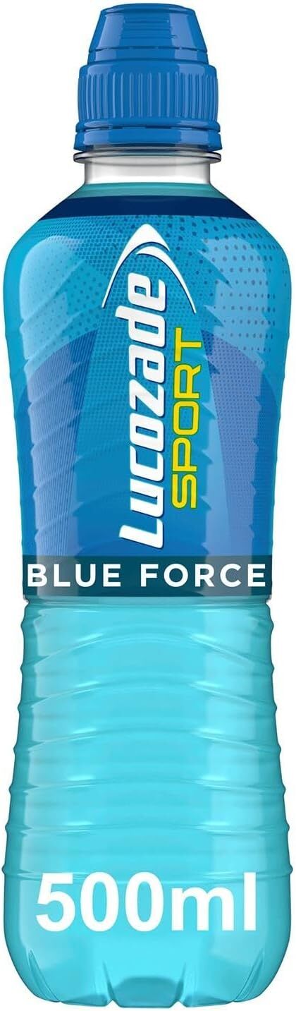 Lucozade Sport Blue Force 12x500ml -New Flavour (Blucozade) | UK Free ...