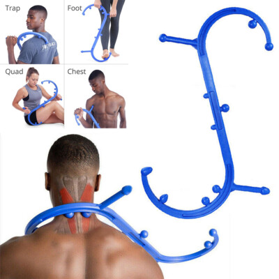 Fully Body Massage Hook Trigger Point Massager Muscle Knot Remover ...