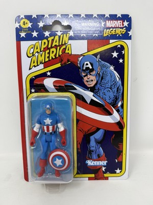 Kenner Marvel Legends Captain America 3.75" Retro Figure 5010993842513 ...