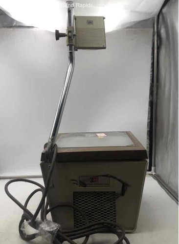 3M Silver Beige Transparency 9000ajg Portable Lamp Overhead Projector ...