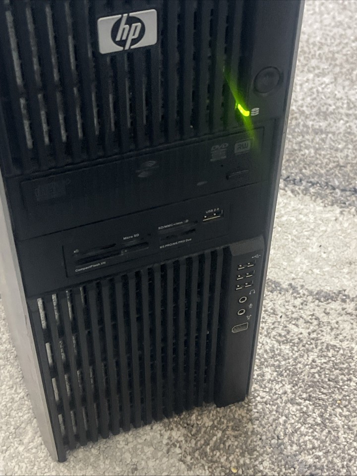 hp z600 Workstation (WD059AV Intel(R) Xeon(R) CPU E5620 @ 2.40GHz | eBay UK