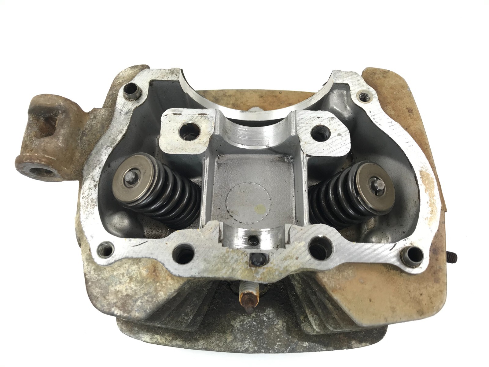 86 Honda XR200 XR 200 OEM Engine Motor Cylinder Head Valves Spring Top ...