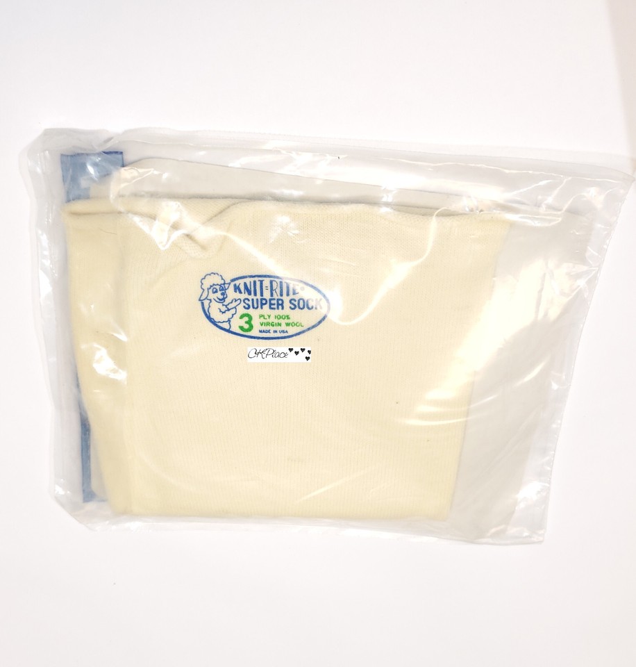 Knit-Rite Super Sock Prosthetic Sock 100% Wool 8" Top 4" Toe x 26" | eBay