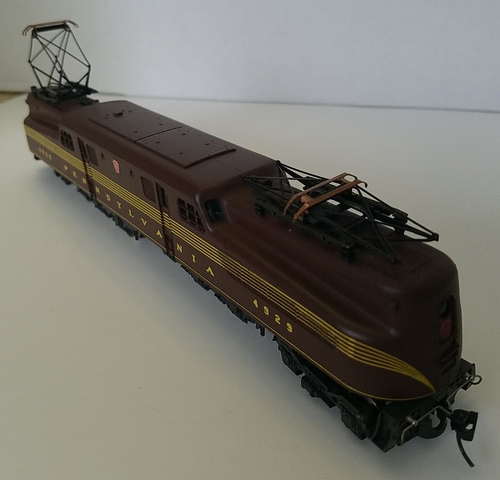 HO SCALE RIVAROSSI/AHM ELECTRIC GG1 LOCOMOTIVE - PENSY # 4929 - TWO ...