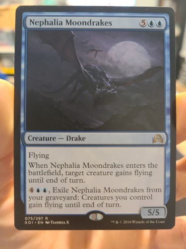 Nephalia Moondrakes 75/297 MINT Rare Shadows over Innistrad SOI MTG ...