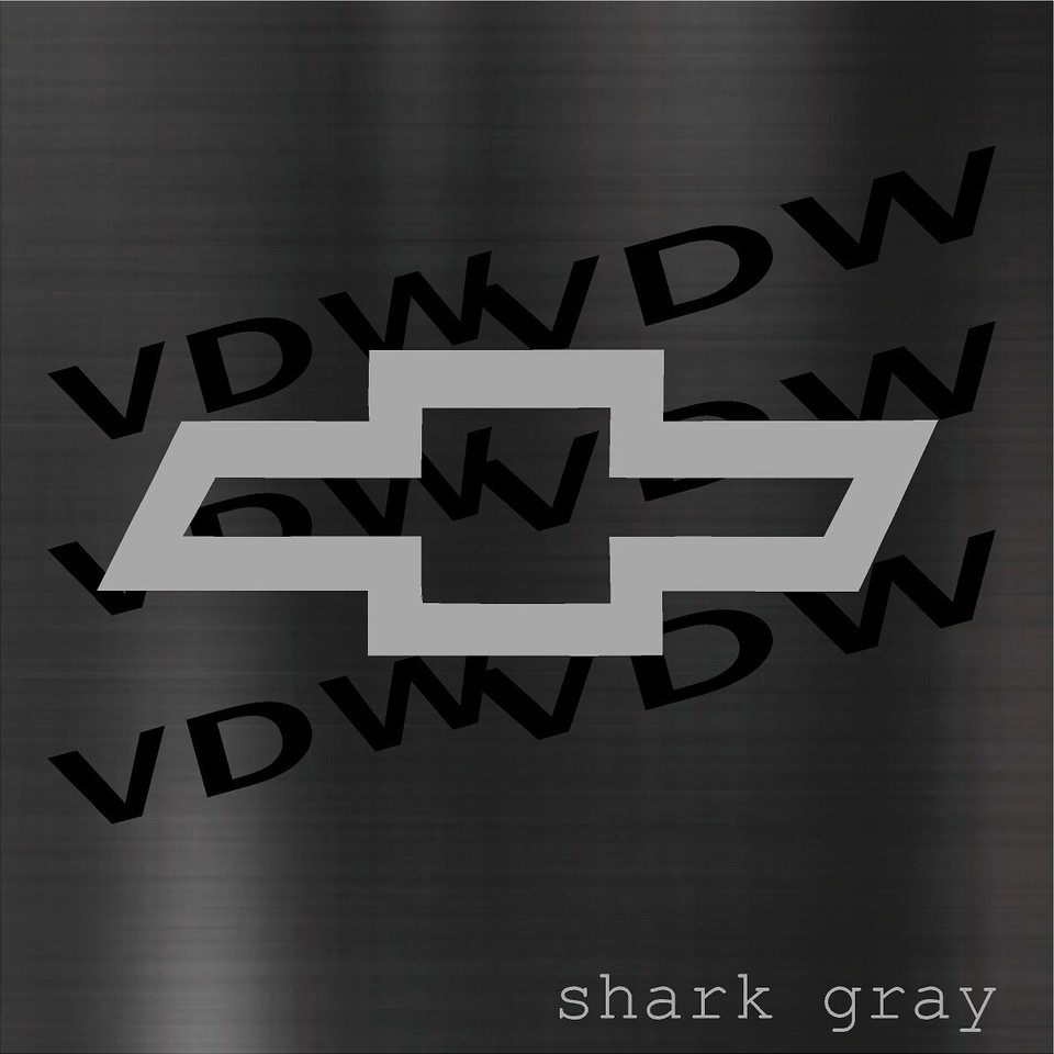 Chevy Bowtie Decal x 2 Chevy Bowtie Sticker - Chevrolet Bowtie Decal ...