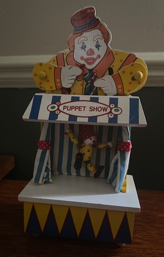 VTG San Francisco Music Box "The Entertainer" # 25-0092 Puppet Show | eBay