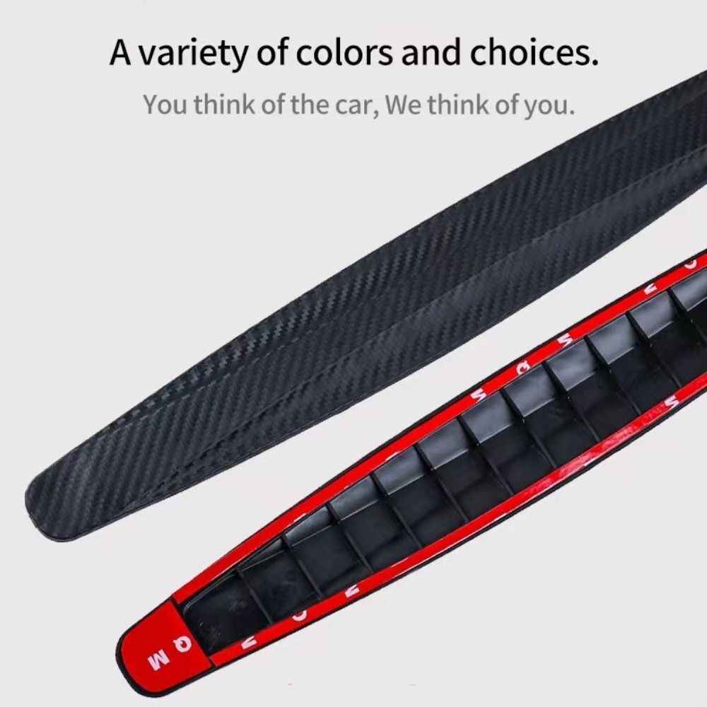 2pcs PVC Anti-Collision Protector Self-adhesive Car Bumper Protector ...