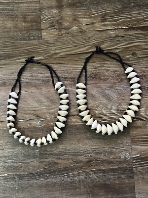 Handmade West African Tribal Shell Necklaces | eBay