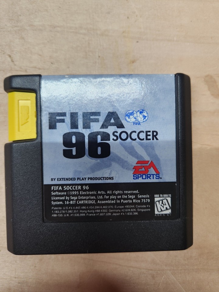 FIFA Soccer 96 NEW BATTERY! TESTED!(Sega Genesis, 1995) will combine ...