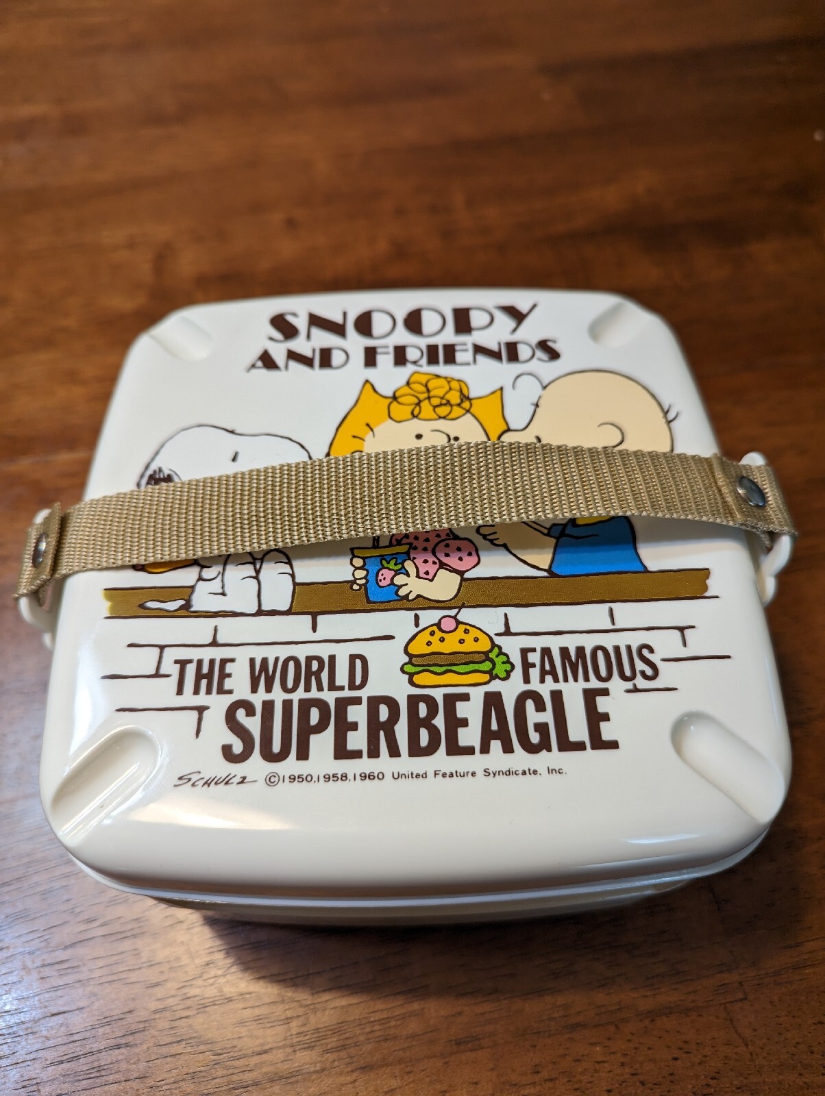 Vintage Snoopy & Friends Peanuts Lunch Box Mint!! World Famous ...