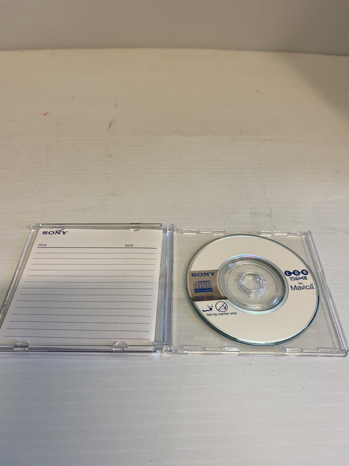 Sony Mini CDR CD-R Recordable for Mavica Cameras 156mb NEW. | eBay