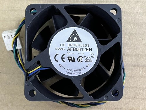 Delta AFB0612EH 12V 0.48A 6025 6cm 4-wire PWM chassis server fan | eBay