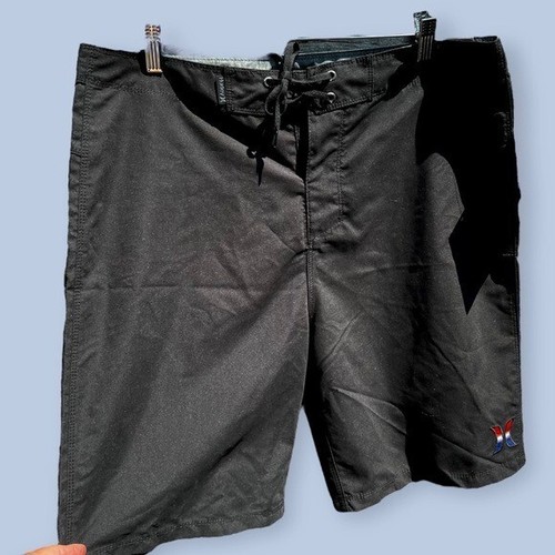 🌻NEW (w/tag) Hurley One And Only Gradient 21” Black Boardshorts Size 32 ...