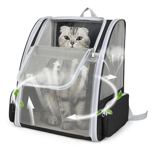 Cat Backpack Carrier Large Pet Backpack for Small Dog Medium Cat Puppy ...