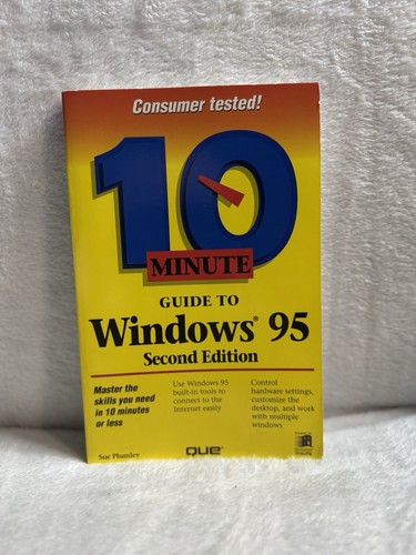 10 Minute Guide To Windows 95 By Sue Plumley | eBay