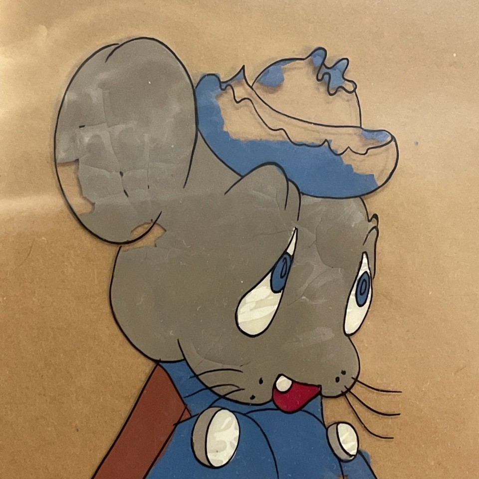 Country Cousin 1936 Abner Mouse Production Cel Drawing | eBay