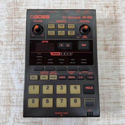 BOSS Dr.Sample SP-202 Digital Sampler Lo-Fi Effects Tested with Power ...