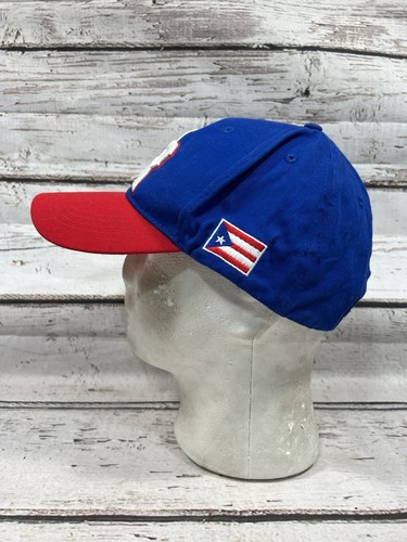Puerto Rico Embroidered Robin Ruth Blue Baseball Adjustable Strapback ...