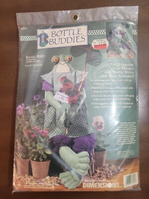 Dimensions Bottle Buddies Rachel Ribbit Frog 62111 Craft kit Simple ...