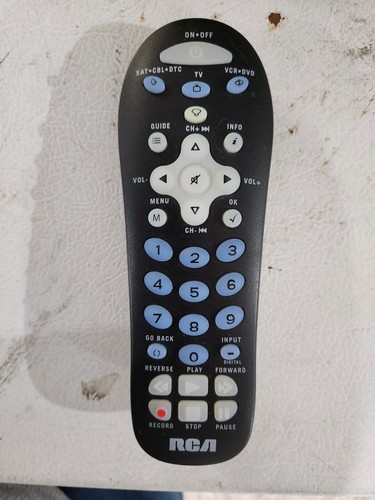 RCA RCR311BIR Three-Device Universal Remote Control | eBay