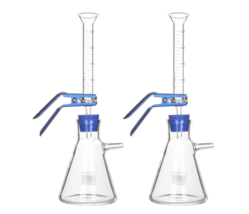 Glass Vacuum Suction Filter Kit Micro set for 2.5cm membrance 250ml one ...