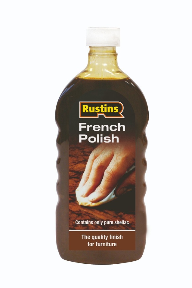 Rustins French Polish, Pure Shellac, Quality Finish for furniture 125 ...