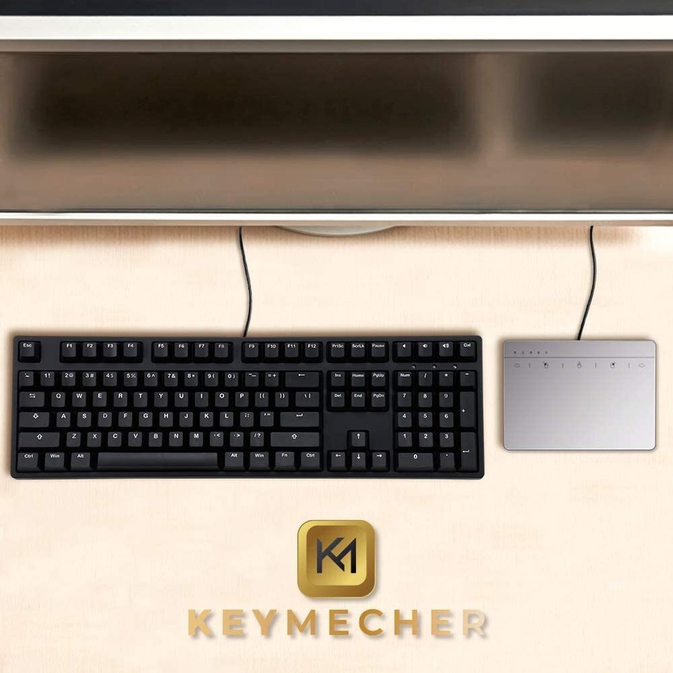 Keymecher Mano Multi-Gesture Wired Trackpad For Windows USB Slim ...