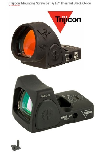 Trijicon RMR / SRO Optic mounting screws 7/16" FN Glock HK Holosun Red ...