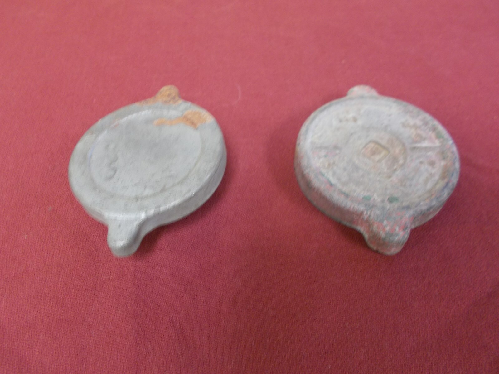 VINTAGE PAIR LOT 1920-30s GAS RADIATOR CAPS CAR TRUCK FORD CHEVY DODGE ...