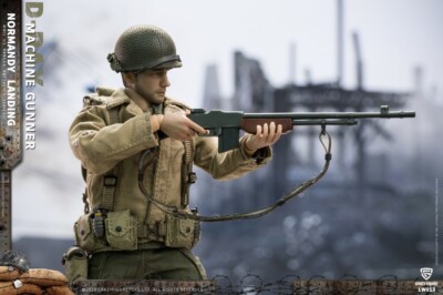 1/12 WWII U.S. Rangers On D-Day Machine Gunner CrazyFigure CF- LW013 | eBay