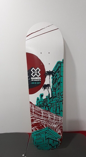 Skateboard Deck X Games Los Angeles 8.0 2012 Edition | eBay Australia