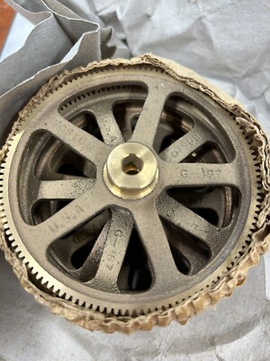 QTY 1 BOSTON GEAR G187 BRONZE SPUR TOWER CLOCK ETC 32 PITCH 128 TEETH 5 ...