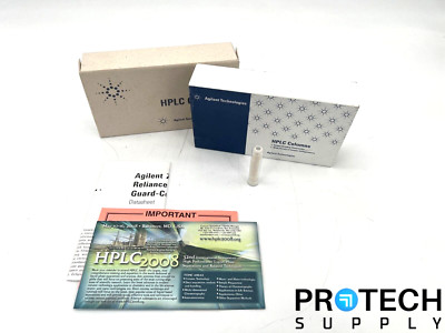 4/Pk Agilent HPLC Guard Column ZORBAX RX-C8 4.6 x 12.5mm 820950-913 w ...