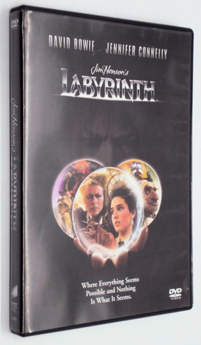 LABYRINTH DVD 1996 Teen Girl JENNIFER CONNELLY vs. Goblin King DAVID BOWIE PG WS | eBay