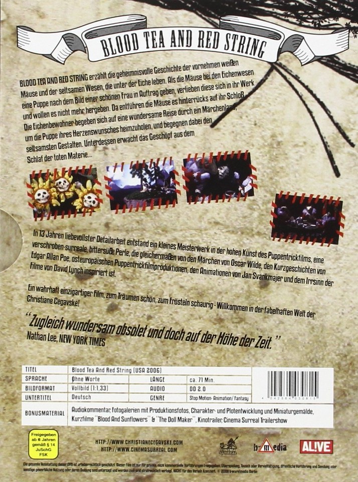 Blood Tea and Red String (DVD) (UK IMPORT) | eBay